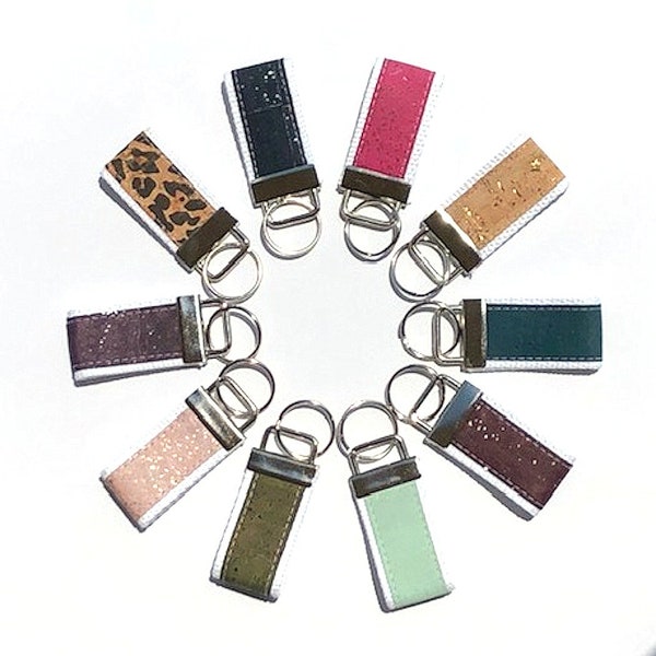 Cork Keychain - Etsy