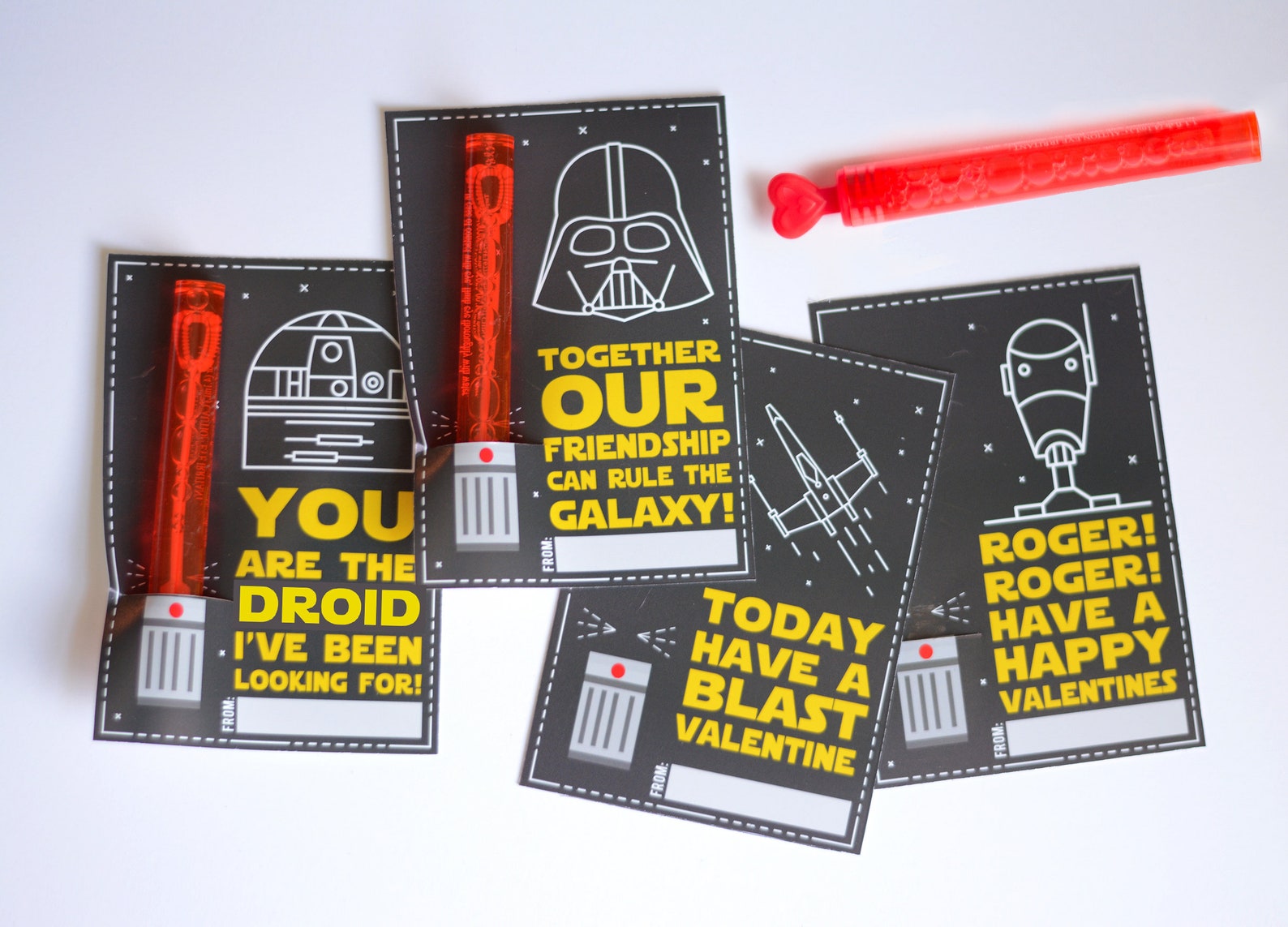 Star Wars Valentines, Star Wars Valentine Cards, Valentines, Kids ...
