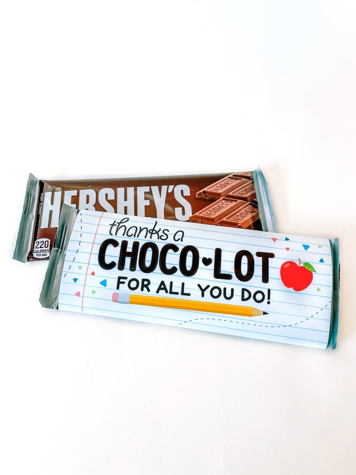 Teacher Appreciation Gift Chocolate Bar Wrapper PRINTABLE - Etsy