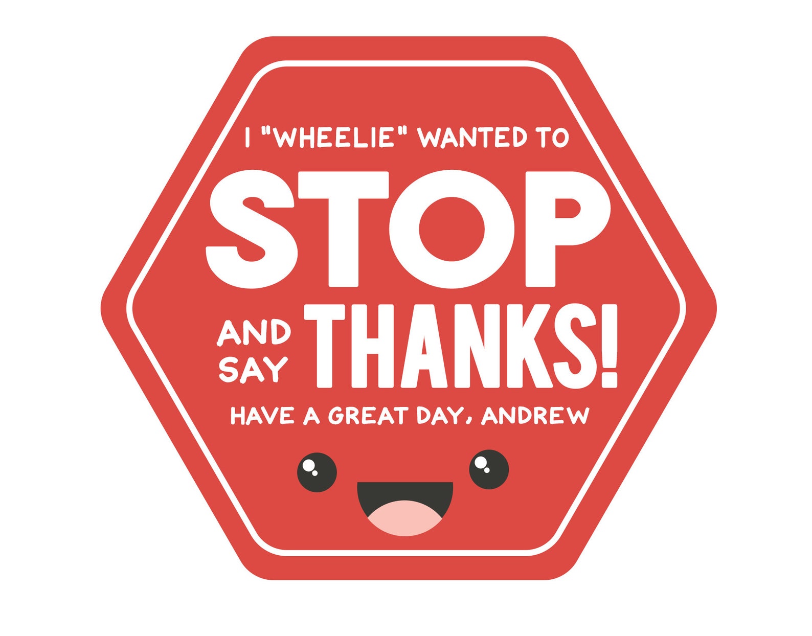 Stop Sign Crossing Guard Gift School Bus Driver Thank You - Etsy