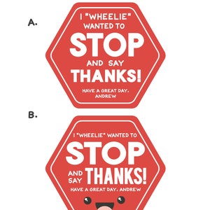 Stop Sign Crossing Guard Gift, School Bus Driver Thank You Gift, School ...