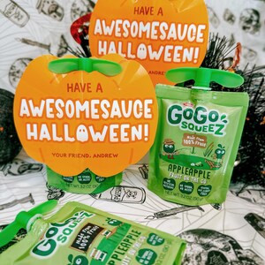 Halloween Printable Favor Tags for Kids - Etsy