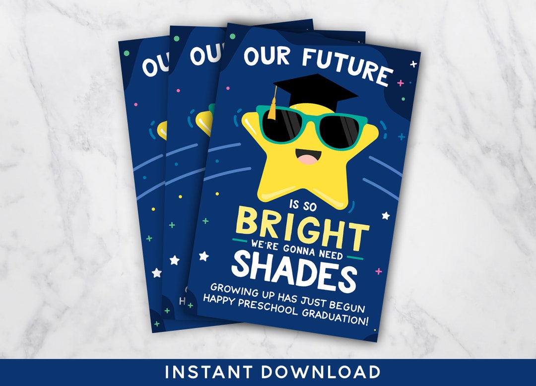 Future so Bright We're Gonna Need Shades Graduation Favor Tags ...