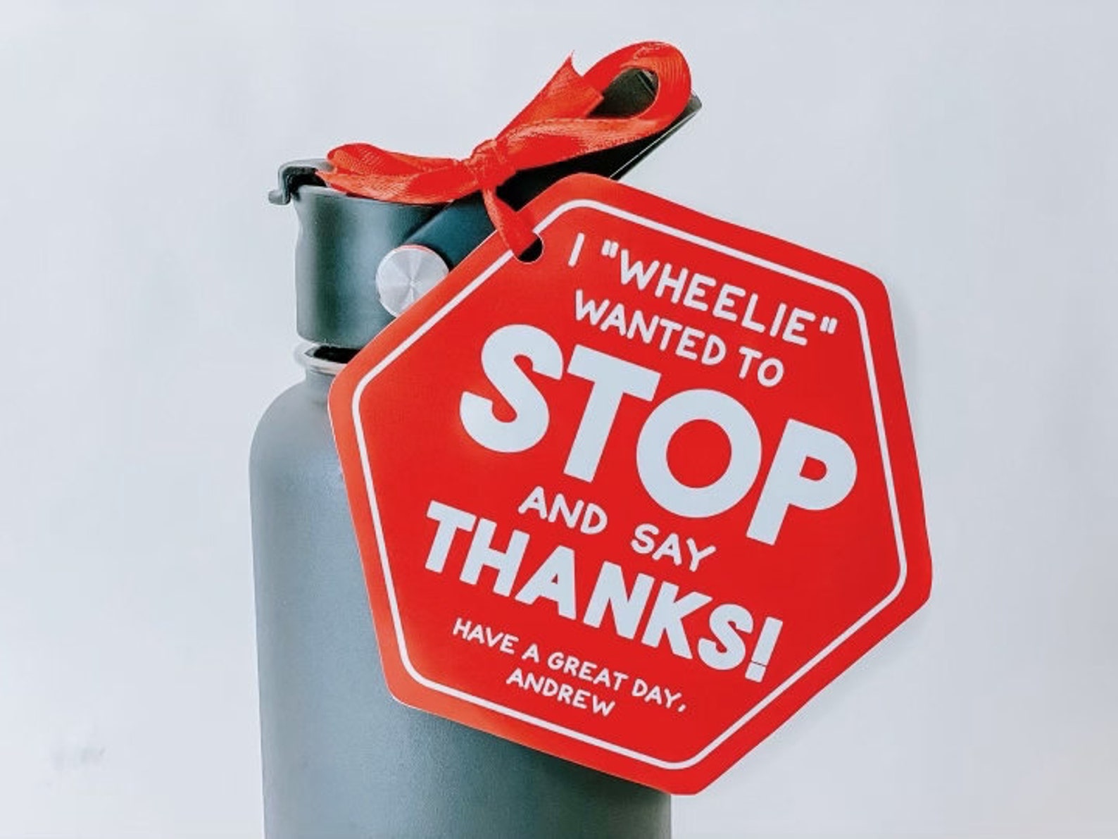 Stop Sign Crossing Guard Gift, School Bus Driver Thank You Gift, School ...