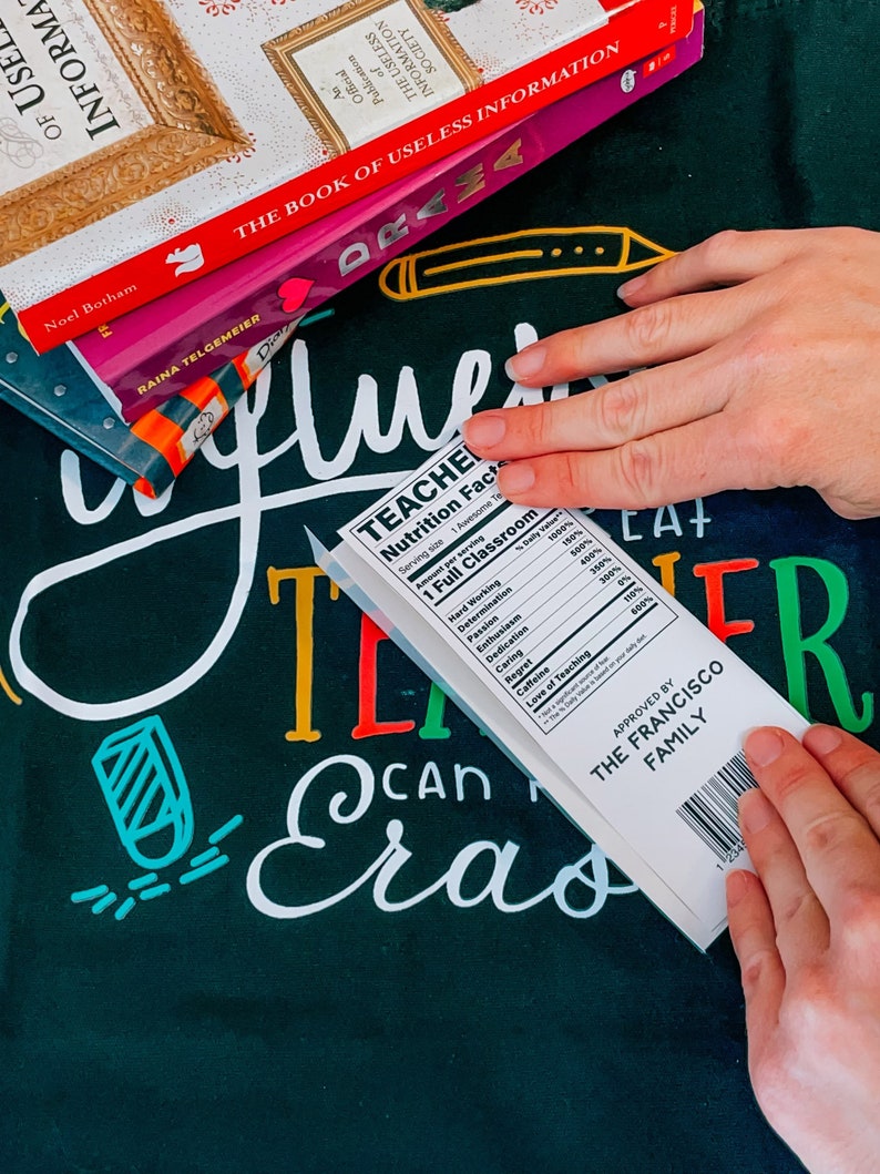 Teacher Appreciation Gift Chocolate Bar Wrapper PRINTABLE - Etsy