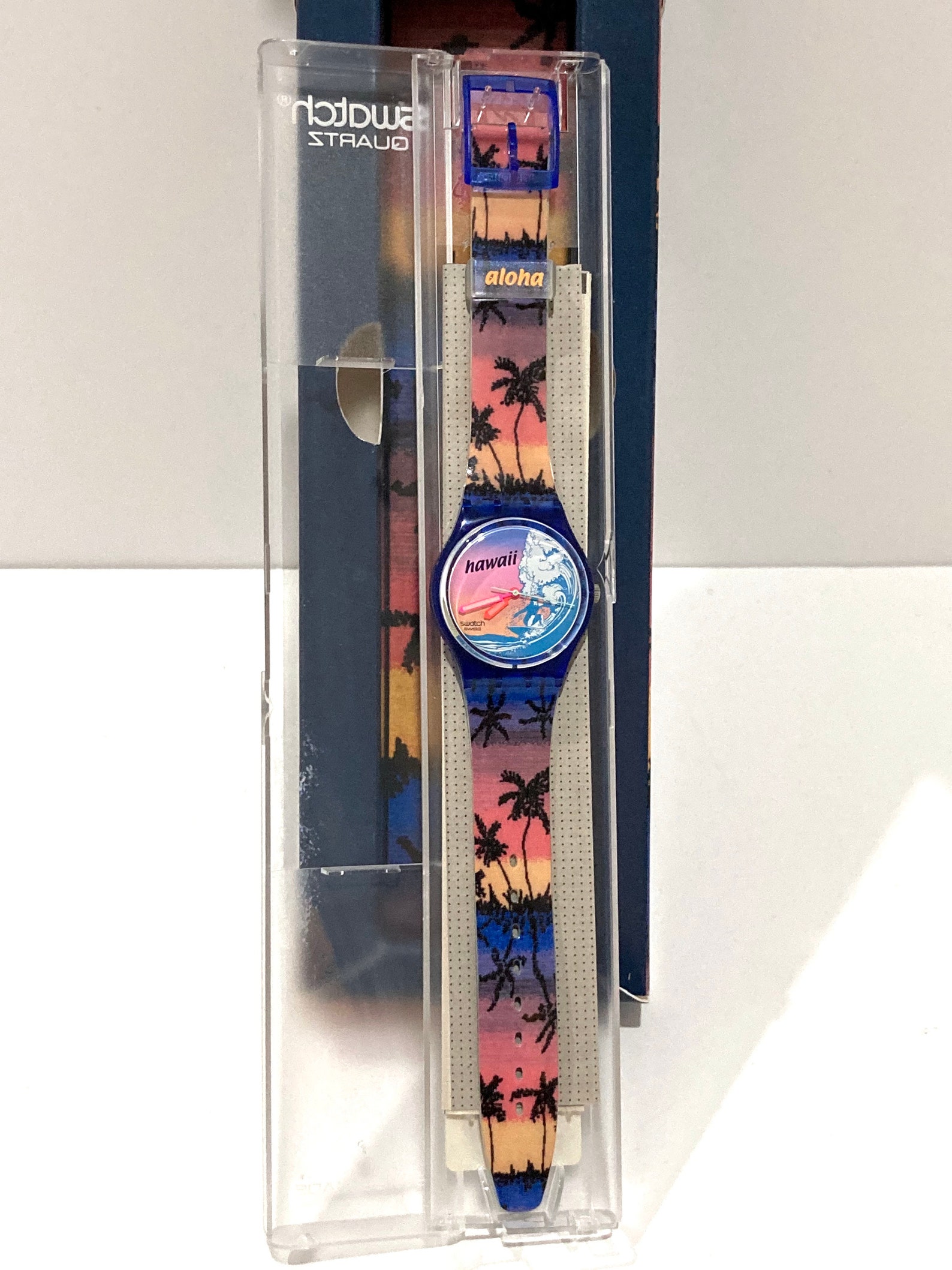Swatch Watch Tropical Delight Hawaii Surfer Palm Tree | Etsy
