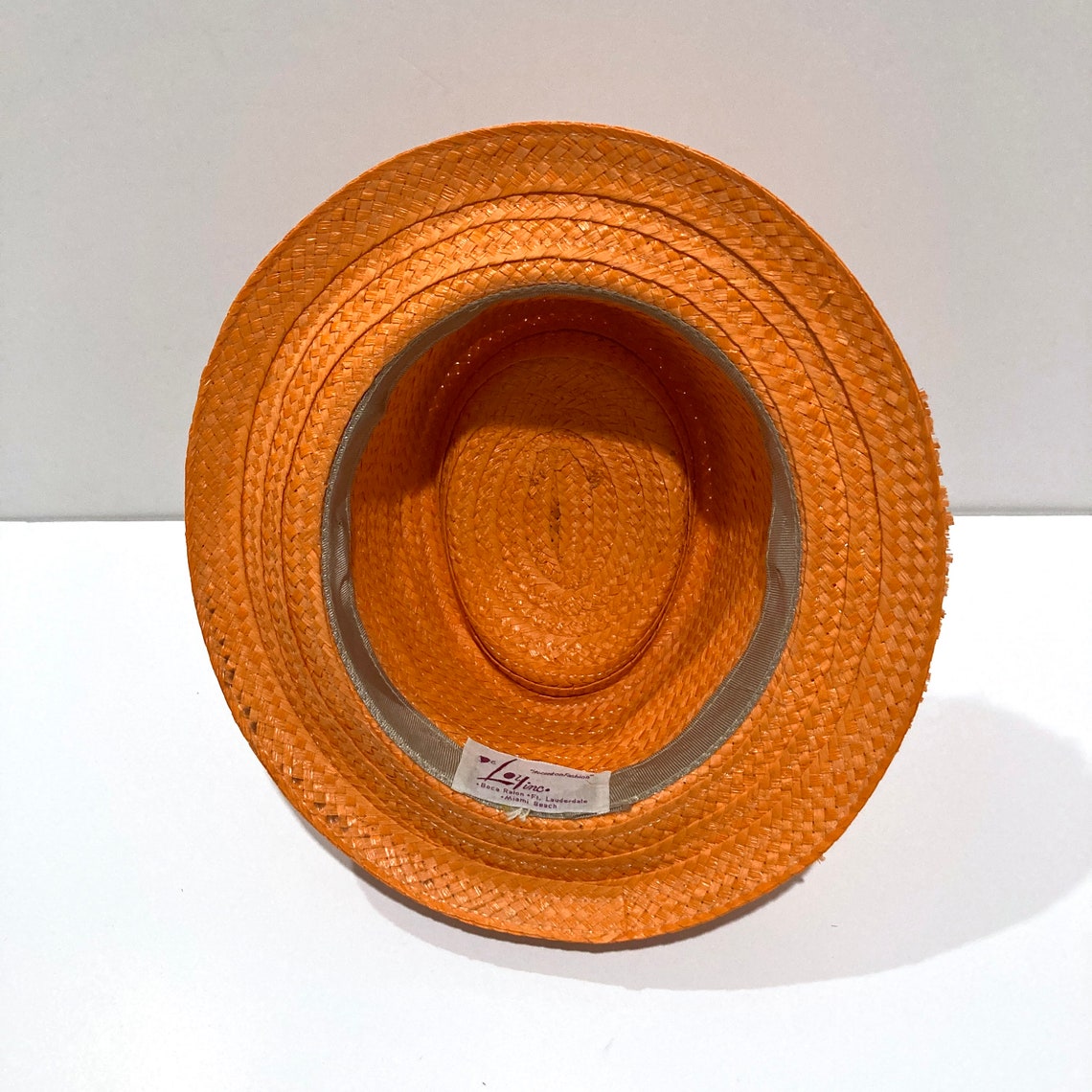 Tropical Straw Hat With Toucan Bird - Vintage De Loy, Inc. of Boca ...