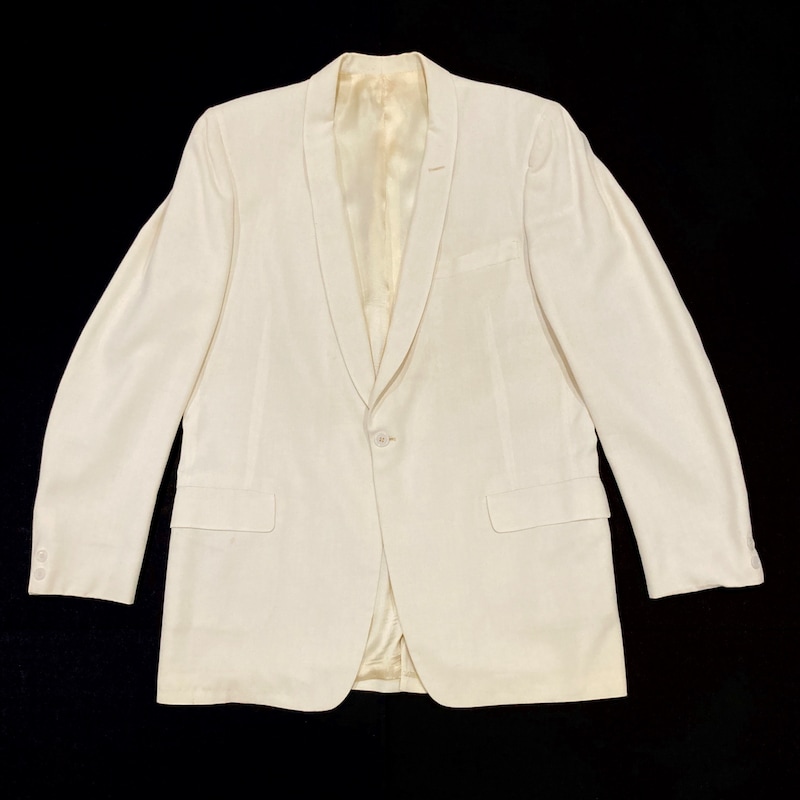 White Dinner Jacket - Etsy