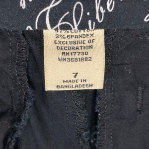 Vintage Pants With Gothic Print - Skull & Crossbones, Vultures, Spiders ...