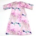 Neiman Marcus Quilted Robe Purple and Blue Butterfly Floral Print ...