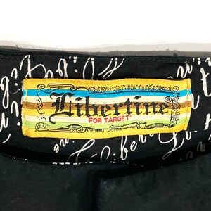 Vintage Pants With Gothic Print - Skull & Crossbones, Vultures, Spiders ...