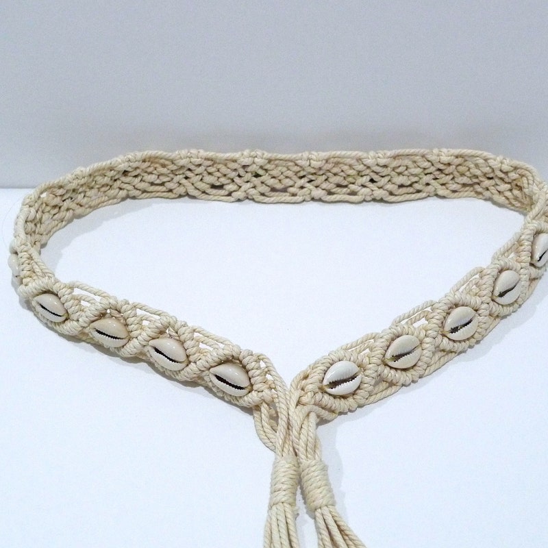 Macrame Belt - Etsy