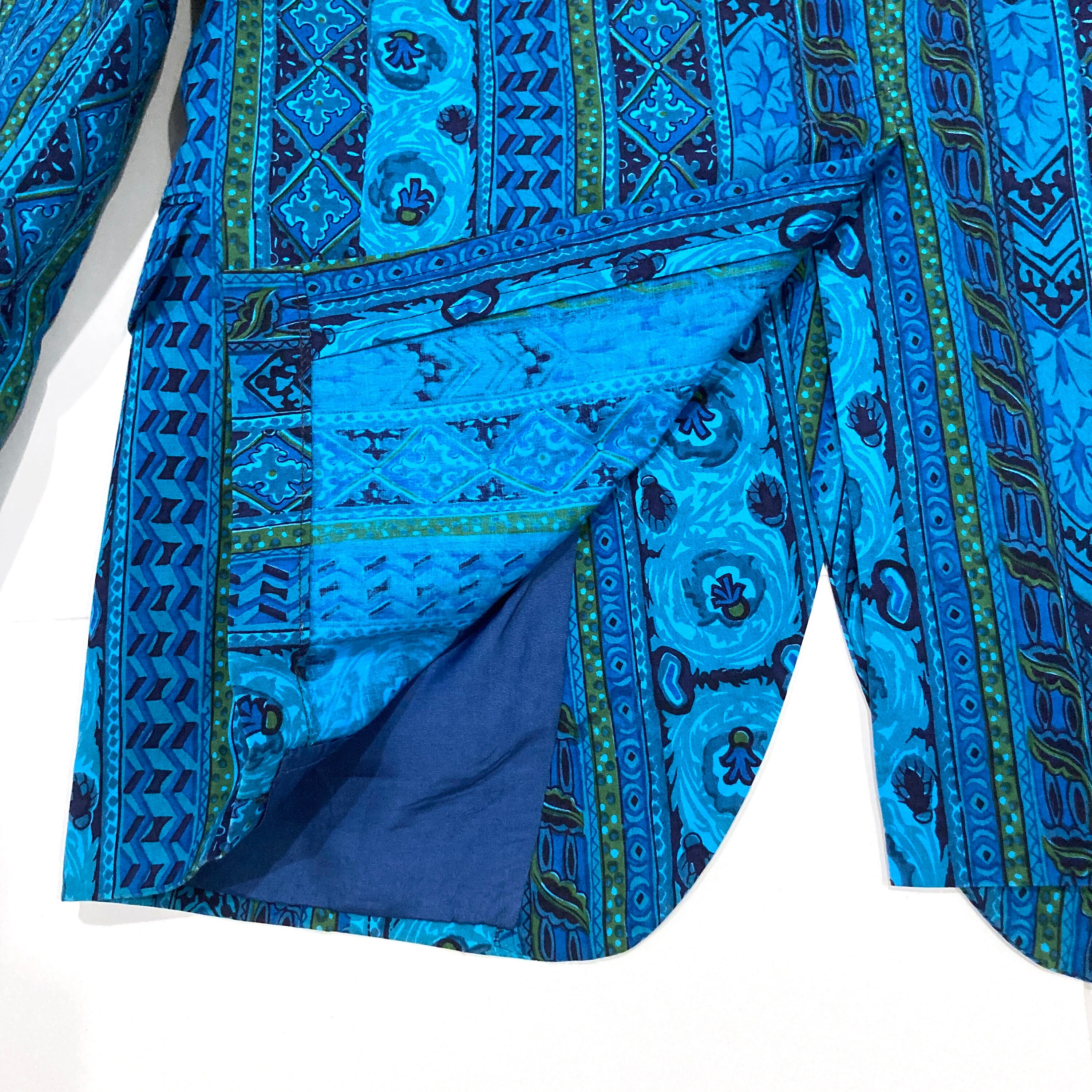 Tropical Print Blazer for Da Costa Barbados by Steegan Ltd - Vintage ...