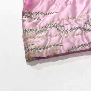 Neiman Marcus Quilted Robe Purple and Blue Butterfly Floral Print ...