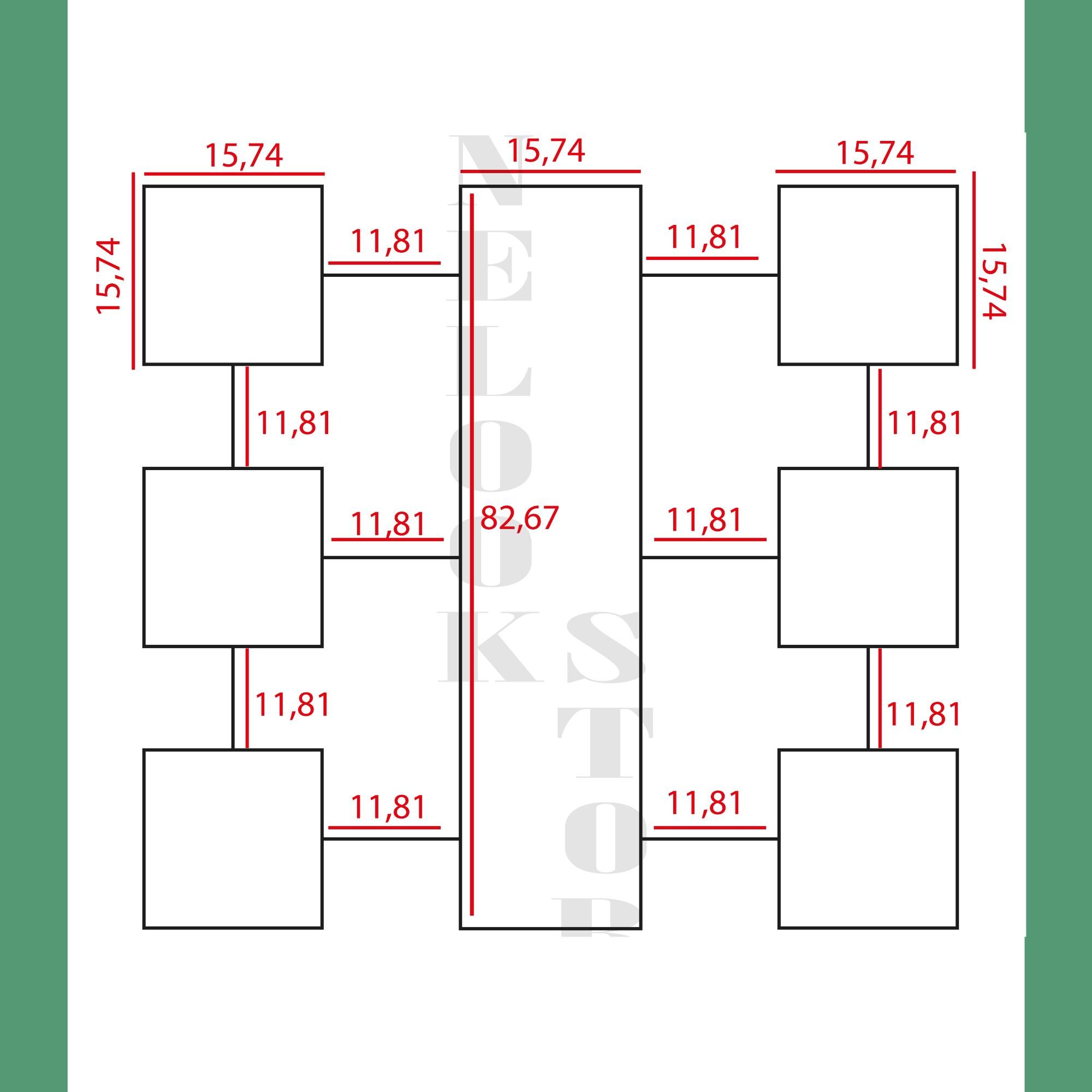 Decosara Paintable Wall Lath Frames: Ready-cut Wall & Furniture Trim - Etsy