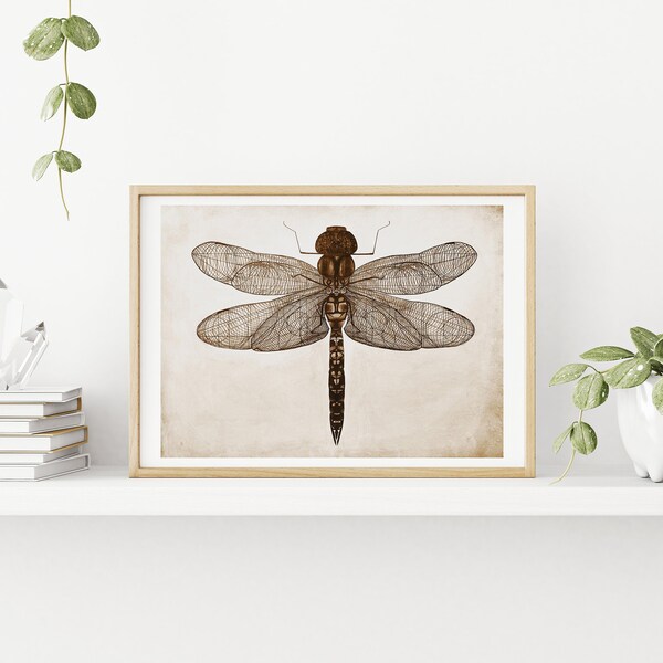 Dragonfly Print - Etsy