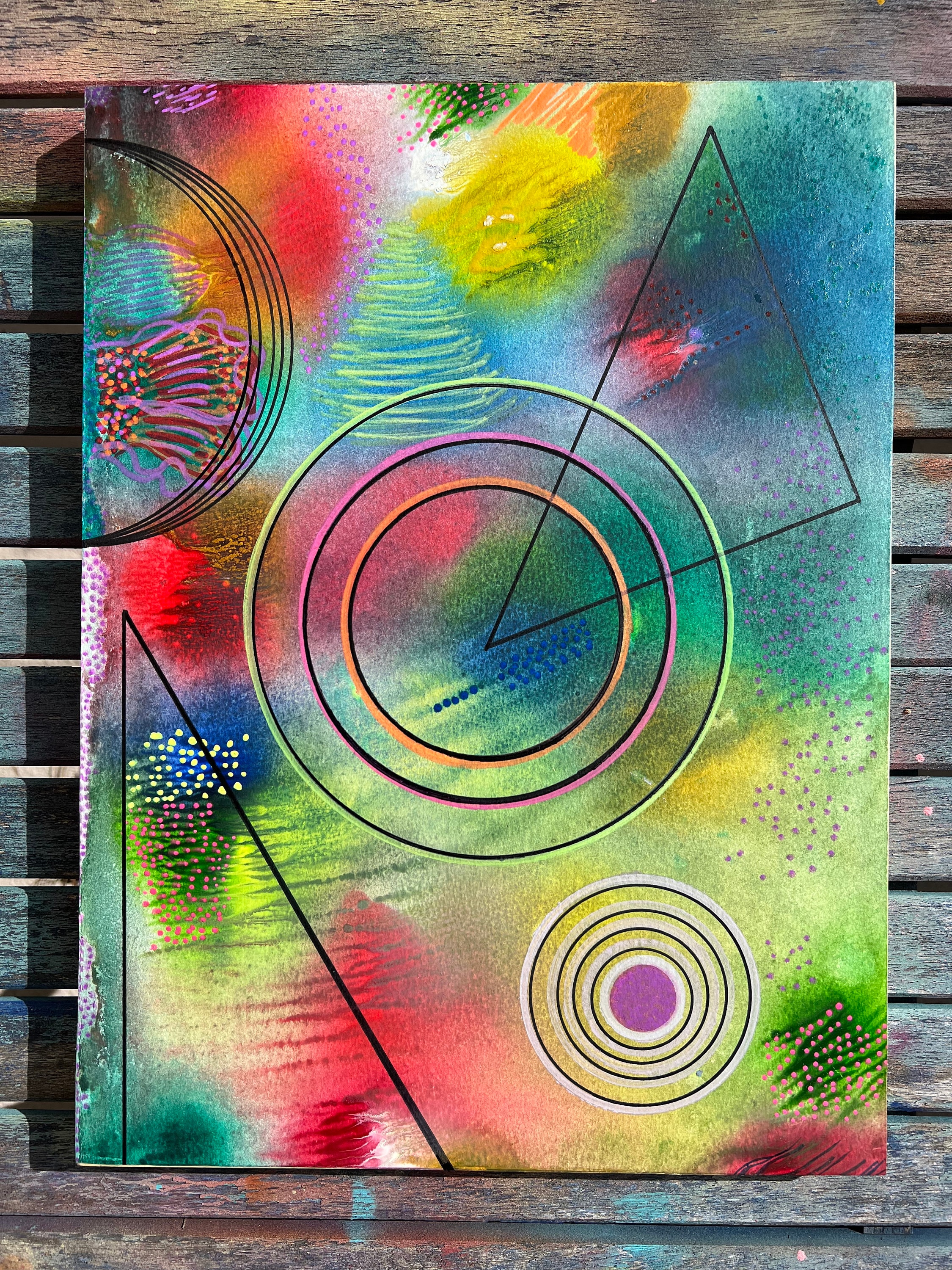 Art by Ana Cecil California Abstract Artist