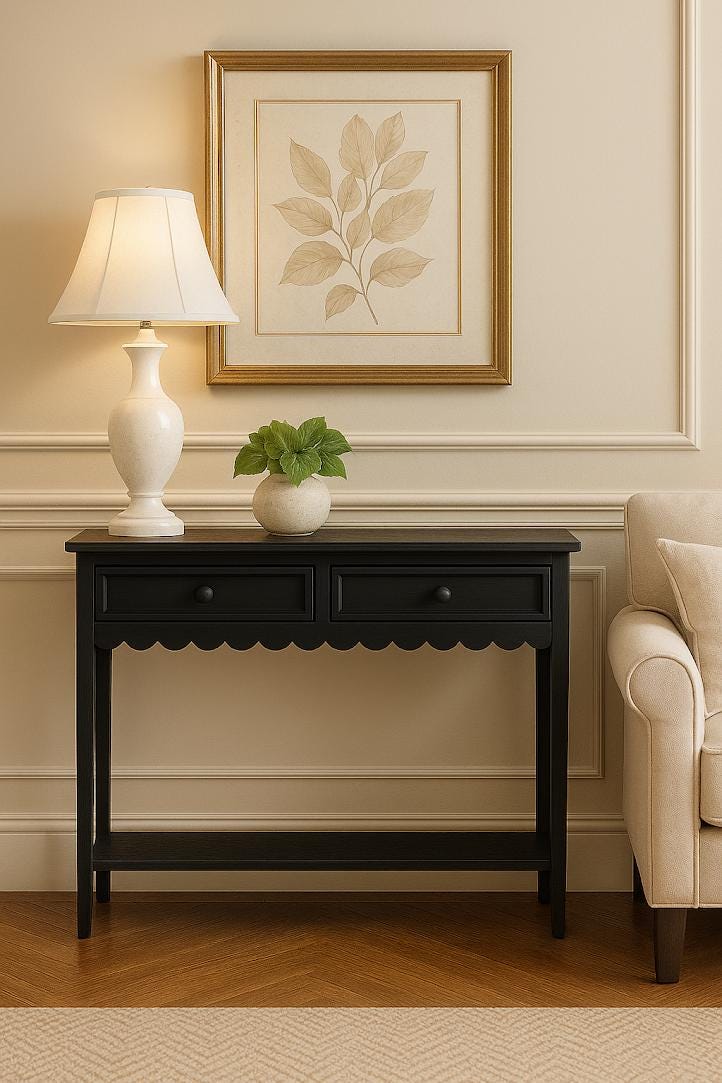 1.12 Scale Dollhouse Console Table - Etsy