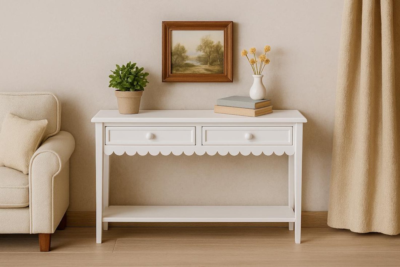 1.12 Scale Dollhouse Console Table - Etsy