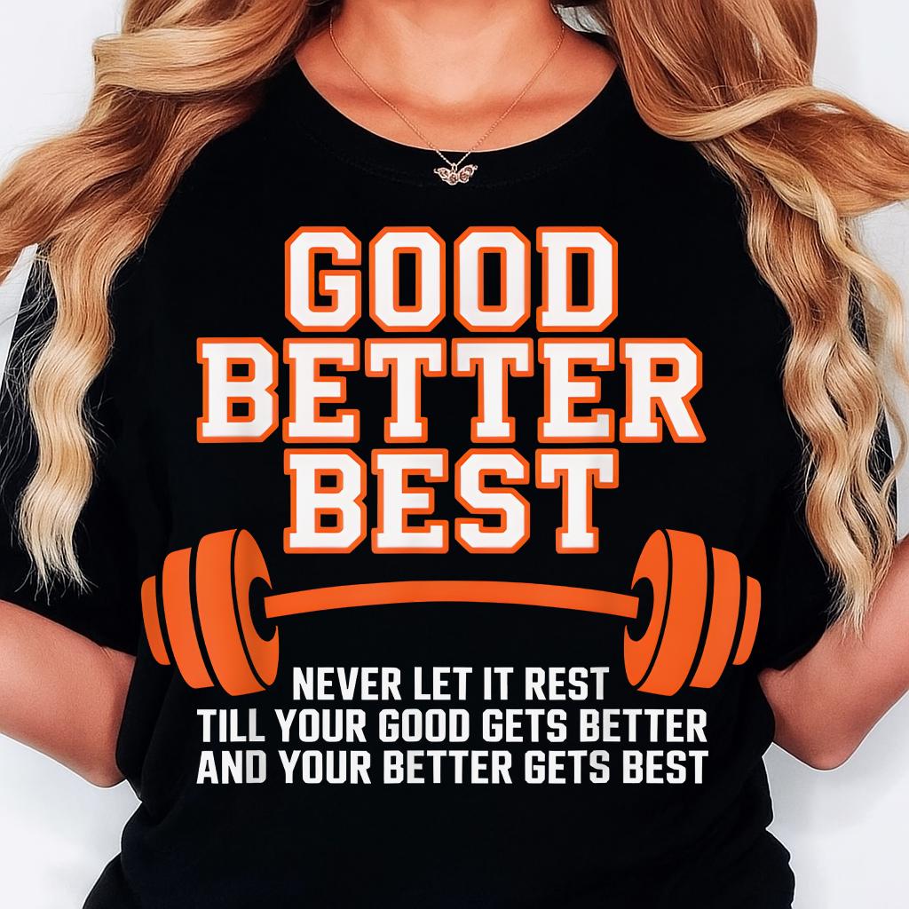 Good Better Best PNG Bundle, Motivational Quote Cliparts, Digital ...