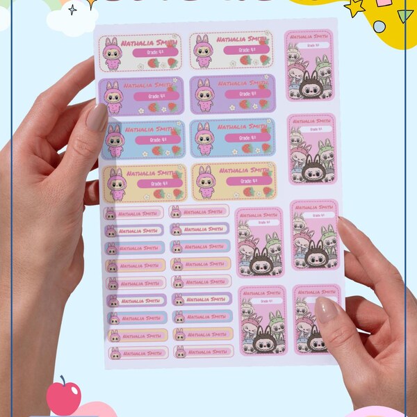 Labubu Name Tag - Etsy