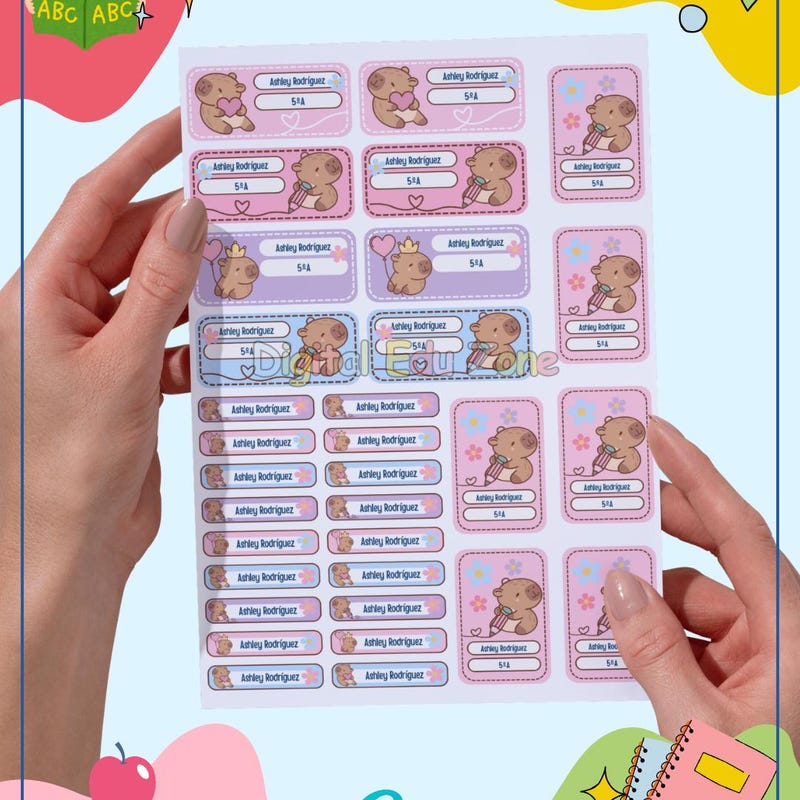 Name Tag Capybara - Etsy