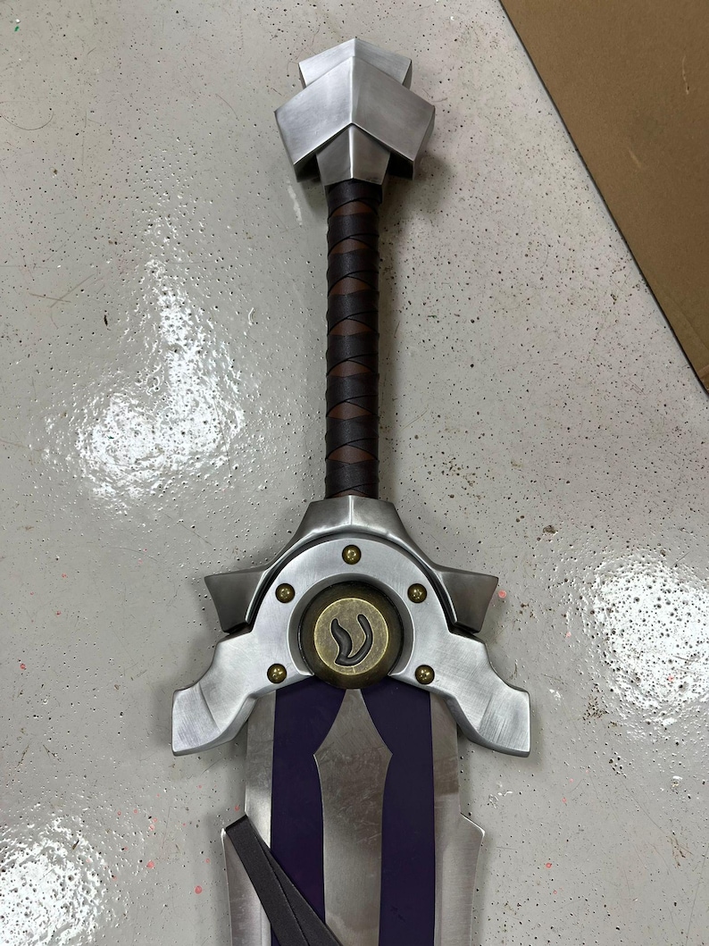 WOW World of Warcraft Armageddon Sword Blade Cosplay Metal Life Size ...