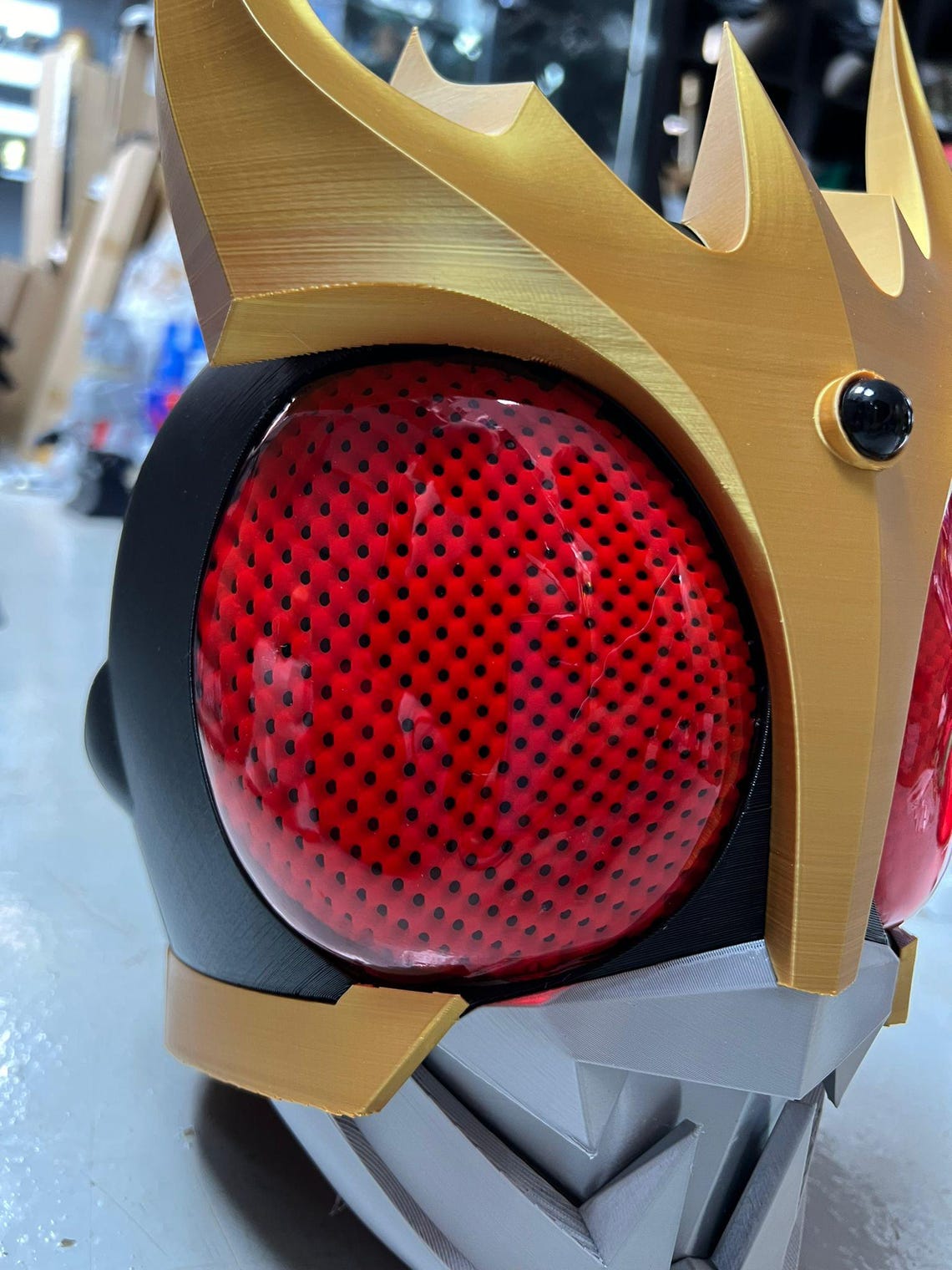 Kamen Rider Masked Rider Kuuga Helmet Mask Cosplay Head Prop Dressing ...