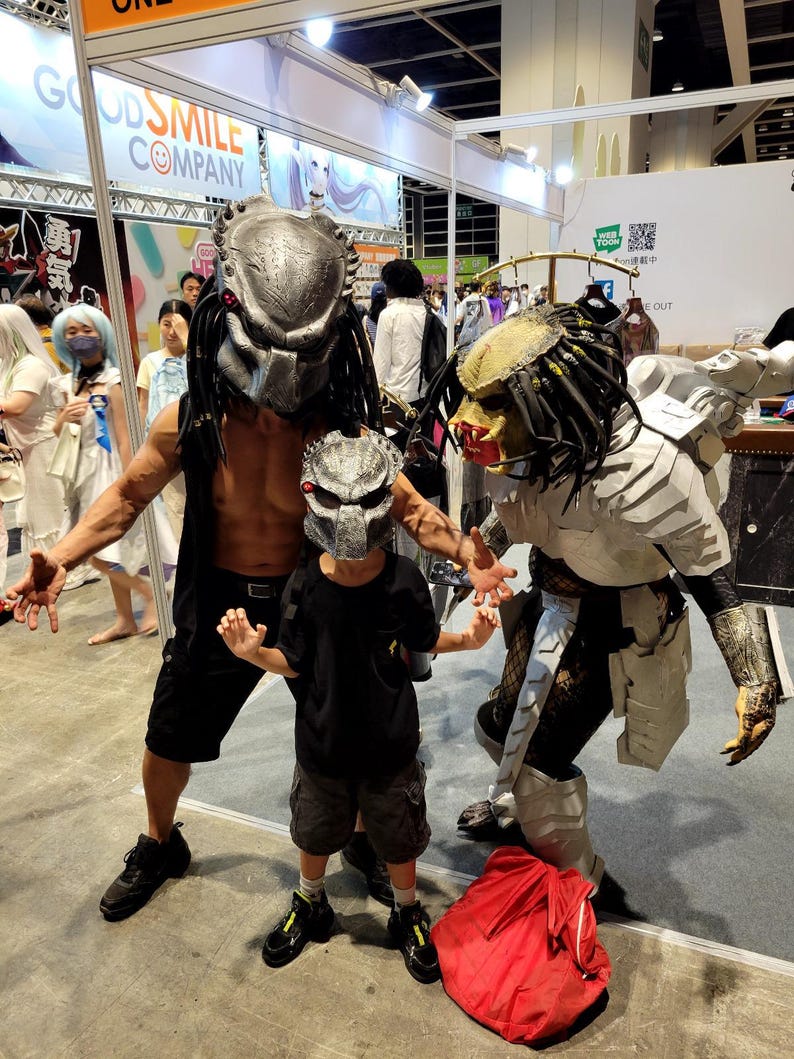 Predator Alien Cosplay Mask Helmet Halloween Prop - Etsy