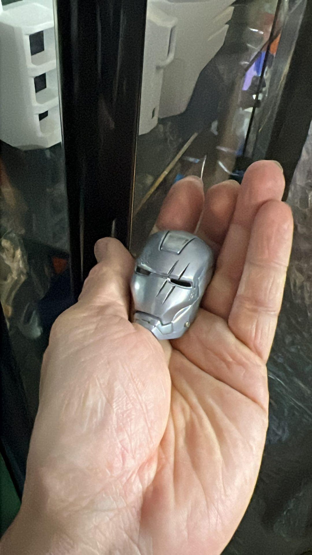 1/6 Iron Man Metal Helmet Figure Toy Mk1 Mk2 - Etsy