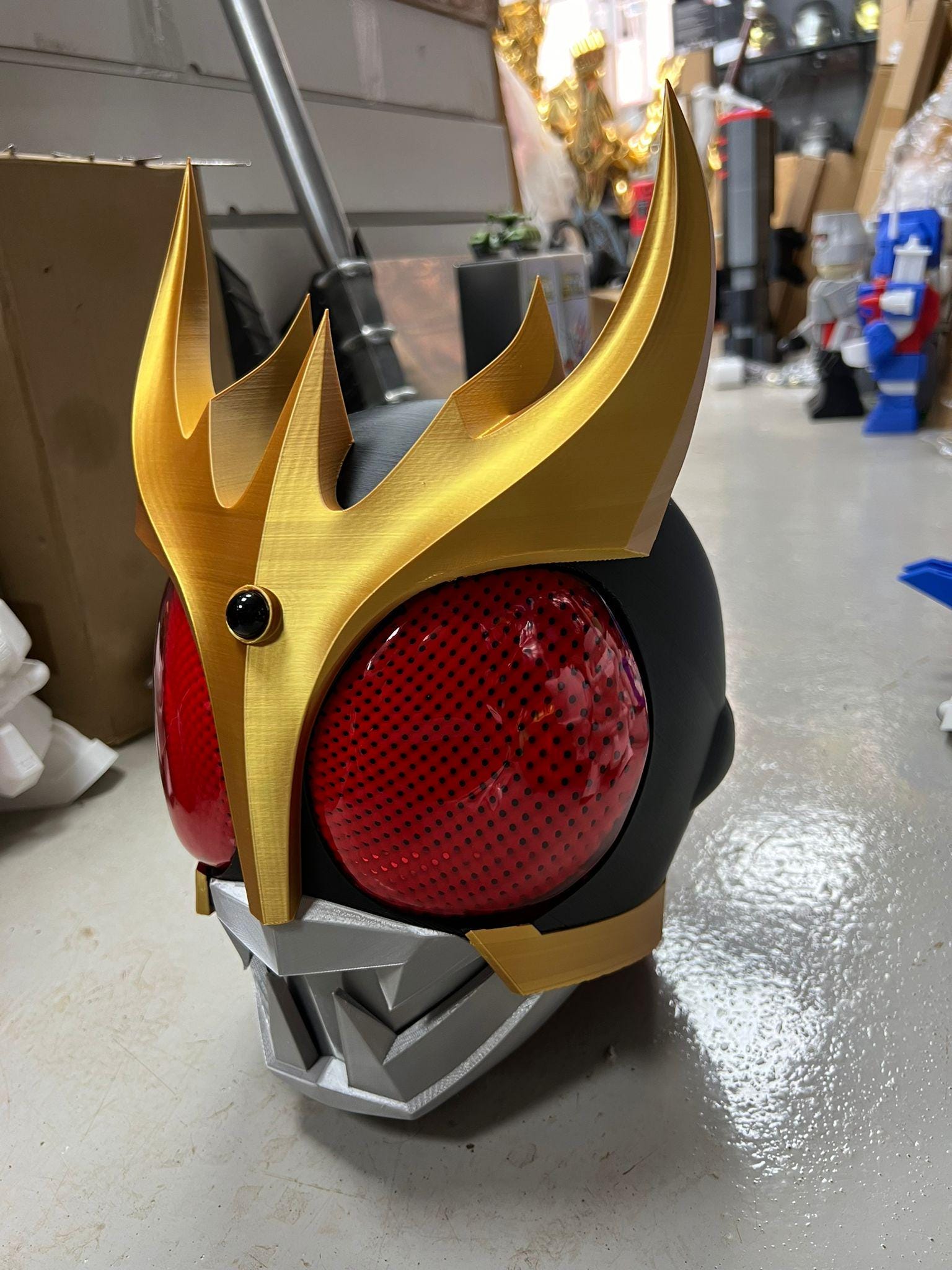 Kamen Rider Masked Rider Kuuga Helmet Mask Cosplay Head Prop Dressing ...