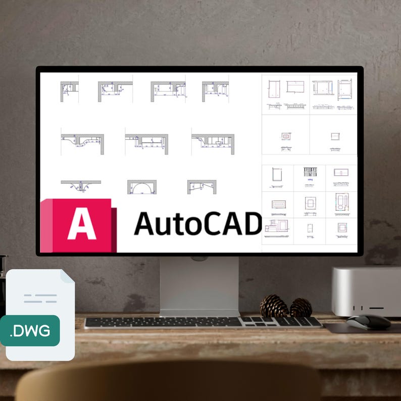 Autocad CAD Blocks Library Bundle: Interior, Exterior, Roof, Landscape ...