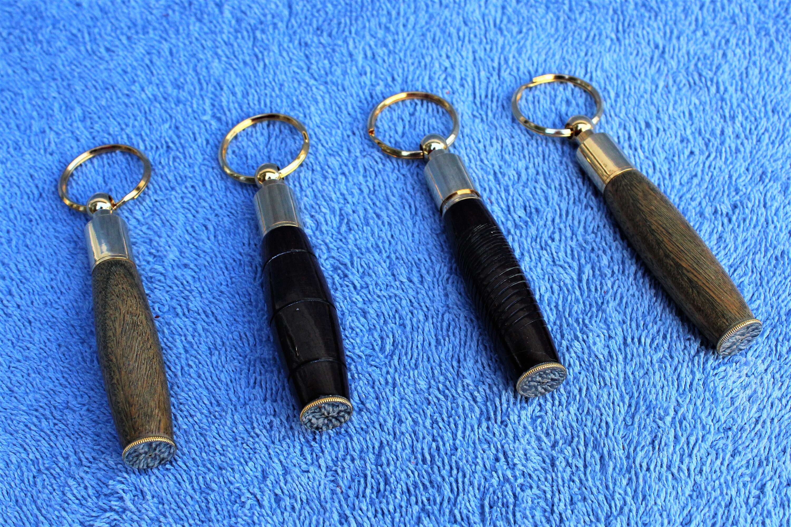 Exotic Wood Key Ring Pen - Etsy UK