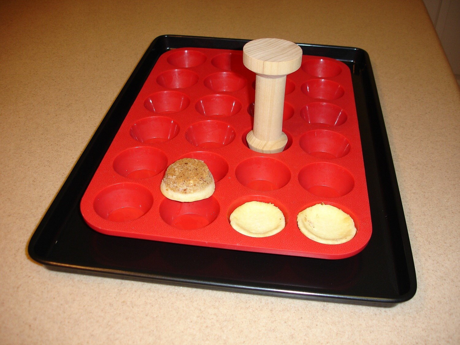 Pastry Tart Tamper Polvoron Shaper - Etsy