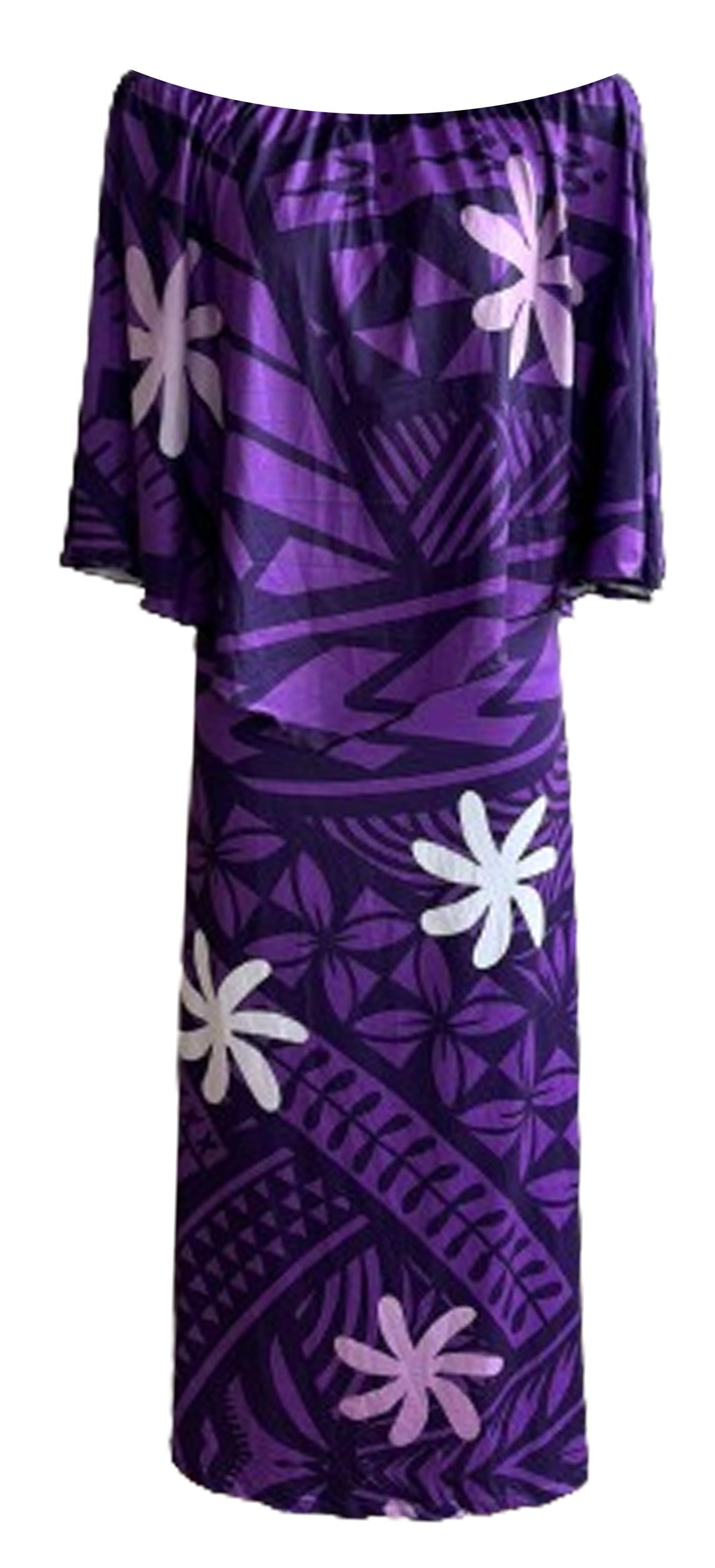Tropical Pacific Island Overlay Dress – Flowy, Comfortable & Vibrant ...