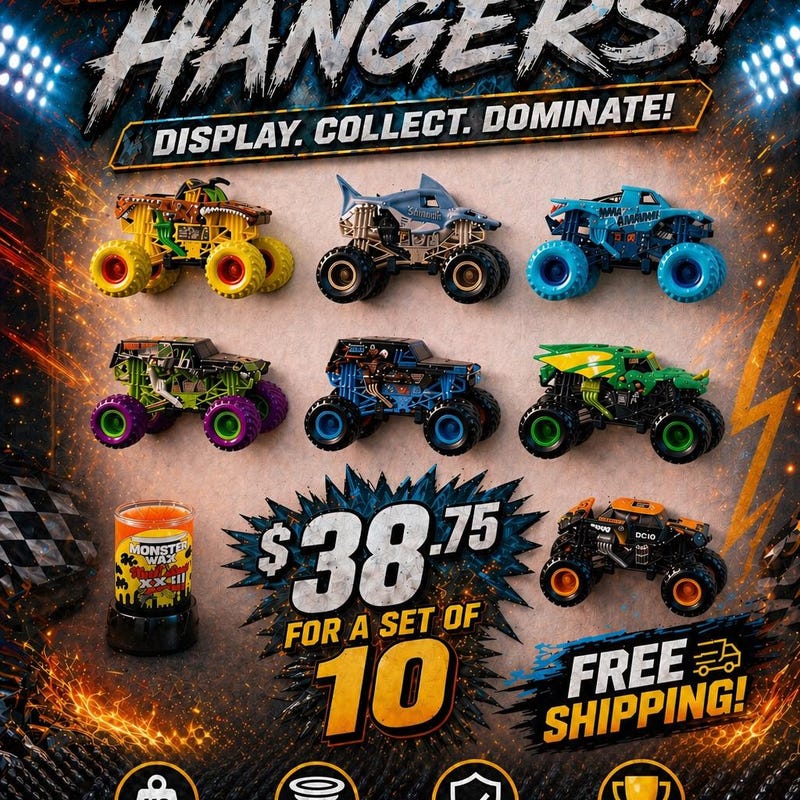 Monster Jams Storage - Etsy