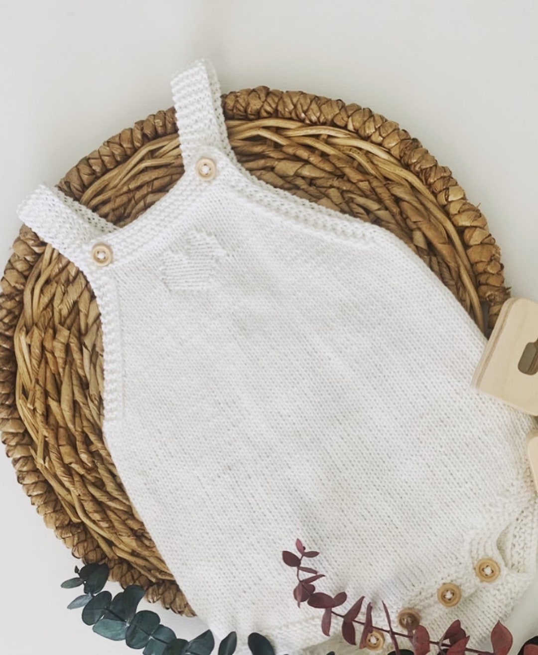 Heart Romper KNITTING PATTERN - Etsy