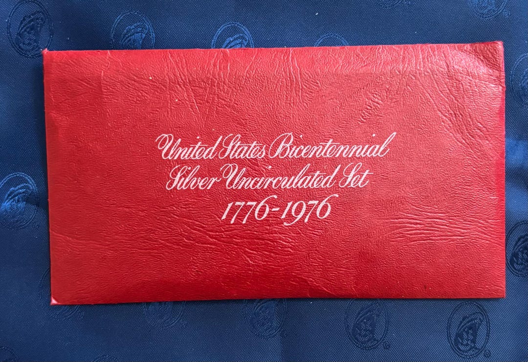 Mint United States Bicentennial Silver Uncirculated Set 1776-1976 - Etsy
