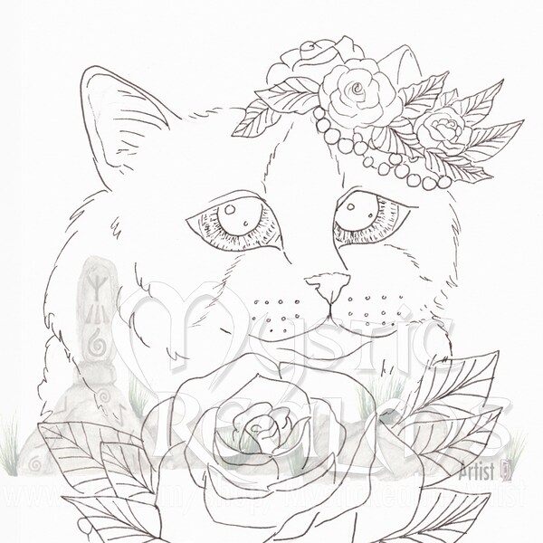 Siamese Coloring Page - Etsy