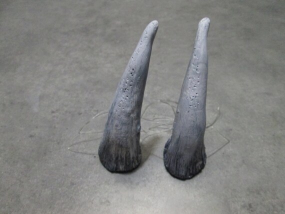 Small Horns Handmade Horns Hand Sculpted Resin Horns Wild | Etsy