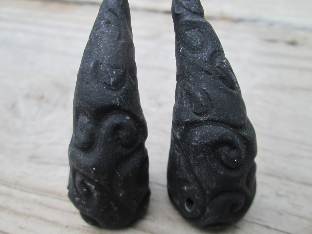 Itty Bitty Teeny Tiny, Small Pan Horns, Lightweight, Handmade Horns ...