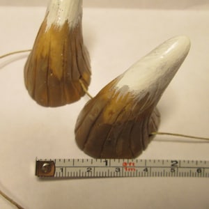 Small Pan Costume Horns, Hand Painted, Natural Color, Bone Colors ...