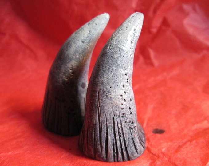 Aradani Dryad Horns - Lightweight Resin Horns, Glue on With Spirit Gum ...