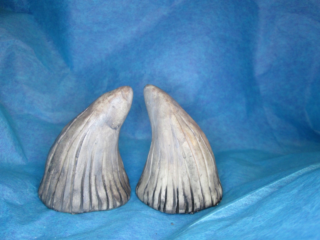 Costume Horns, Small Horns, Thick Base, Little Horns, Hand Painted ...