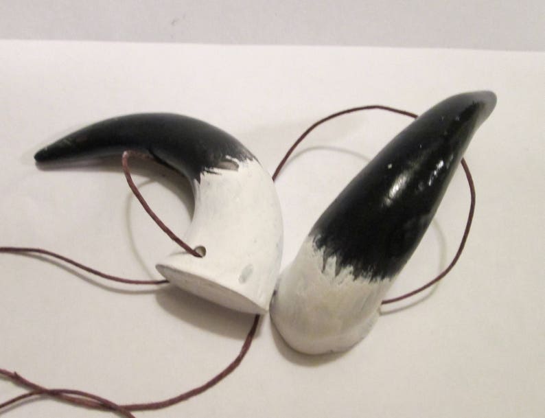 Curved Small Bull Horns Handmade Satyr Horns Wearable - Etsy