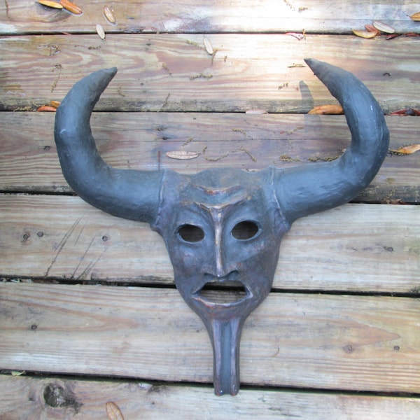 Paper Mache Devil - Etsy