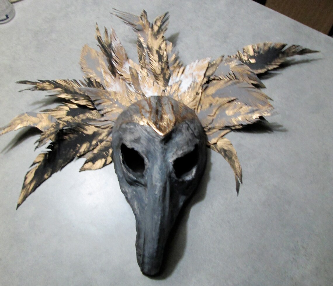 Costume Mask Masquerade Halloween Creepy Carnival - Etsy
