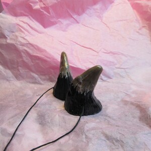Small Pan Costume Horns, Hand Painted, Natural Color, Bone Colors ...
