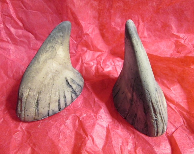 Aradani Small Horns Lightweight Resin Horns, Glue on With Spirit Gum - Etsy