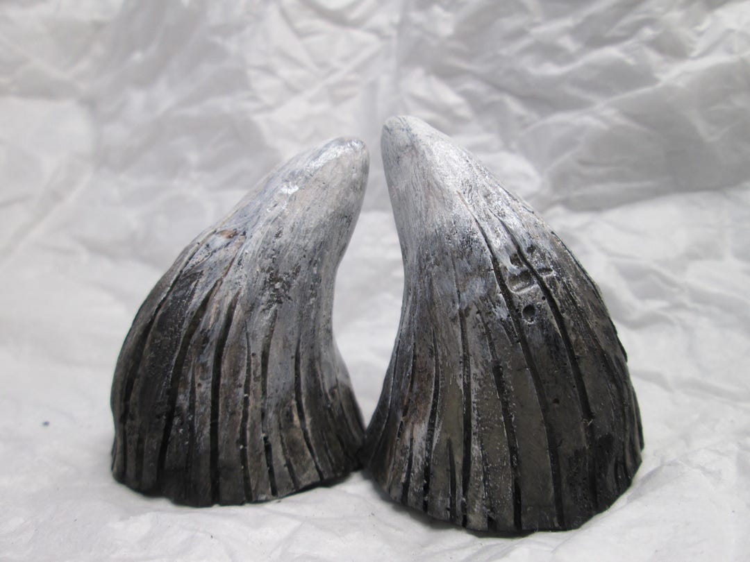 Hand Painted Costume Horns: Small Dragon Horns - Etsy